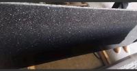 China Weather Proof Black Galaxy Granite Floor Tiles Granite Garden Tiles Easy To Clean for sale