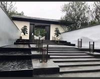 China 18mm Black Galaxy Granite Tiles For Tomb Headstone  Stair Paving for sale