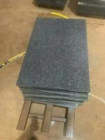 China Black Outdoor Granite Stone Tiles High Frost Resistance For Countertops for sale