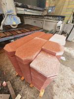 China OEM ODM Flamed Granite Countertop Tiles 24x24 Chemical Resistance for sale