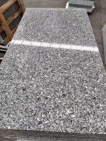 China Beveled G623 Granite Stone Slabs Natural Black Granite Table Top Slab for sale