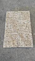 China Slab Shape golden Granite Stone With Strong Wooden Crate Packaging for building materials for sale