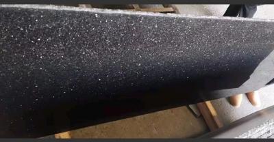 China Black Galaxy Granite Stone Slabs 1.8-20cm Thickness Beveled Edge For Home Decoration for sale
