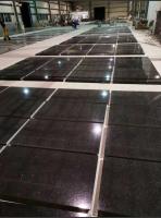 China Black Galaxy Granite Stone Slabs 1.8-20cm Thickness Beveled Edge For Home Decoration for sale