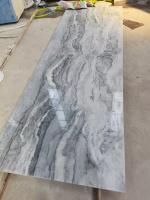 China Natural Living Room TV Background  20mm Marble Tiles For Home Decoration for sale