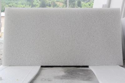 China Square Natural Pure Marble Stone Tiles With Bush Harmmered Finish for sale