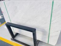 China Long Lasting Carrara White Marble Slabs Kitchen Marble Slab Timeless Beauty for sale