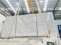 China Luxurious Carrara White Floor And Decor Marble Slab 2x4ft Customizable for sale