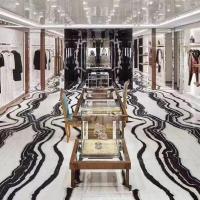 China Customization Panda Marble Polished Tile Marble Bath Tile Waterproof for sale