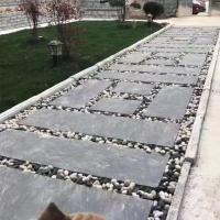 China Durable Honed Face Slate Stone Tiles For Ourdoor  Paving Stone for sale