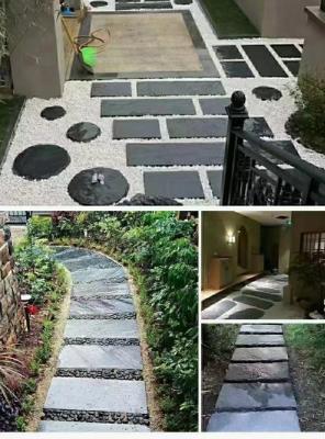 China Round Edge Slate External Slate Tiles 20mm Slate Slabs Scratch Resistant for sale
