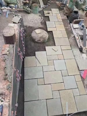 China Natural Rectangular Slate Stone Tiles For Home Decoration for sale