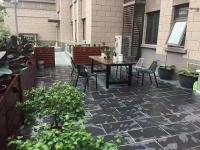 China Natural Split Finish 600*300mm Slate Stone Tiles Black Color Waterproof for sale