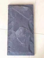 China Straight Edge Natural Split Slate Stone Tiles For Outdoor Space for sale