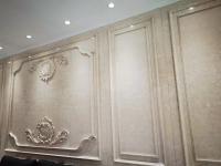 China Heat Resistant Beige Limestone Sculpture With Carving Environmental Friendly for sale
