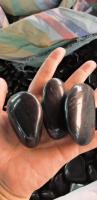 China Black Decorative Pebble Stones  2-3cm for sale
