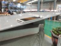 China Natural Green Quartz Stone Slab for sale