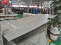 China Natural Green Quartz Stone Slab for sale