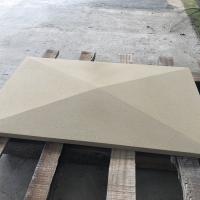 China Beige Sandstone Columns Natural Stone For Outsandwall Floor for sale