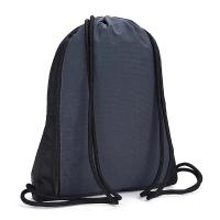 China Custom Logo Polyester Drawstring Bag With Zipper Closure for sale
