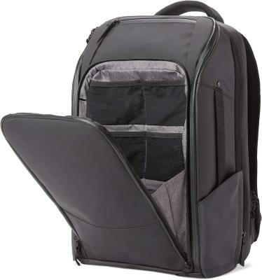China Expandable Outdoor Adult Travel Backpack Large Size Black 20L Water Resistant for sale
