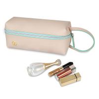 China Pink Red Luxury Cosmetic Bag Travel Women Girl BSCI 9.4x6.5x4.7