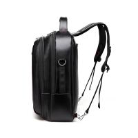 China Solid Leather Backpack Travelling Bag Laptop Waterproof PU Mens 11.4x6.7x19.3