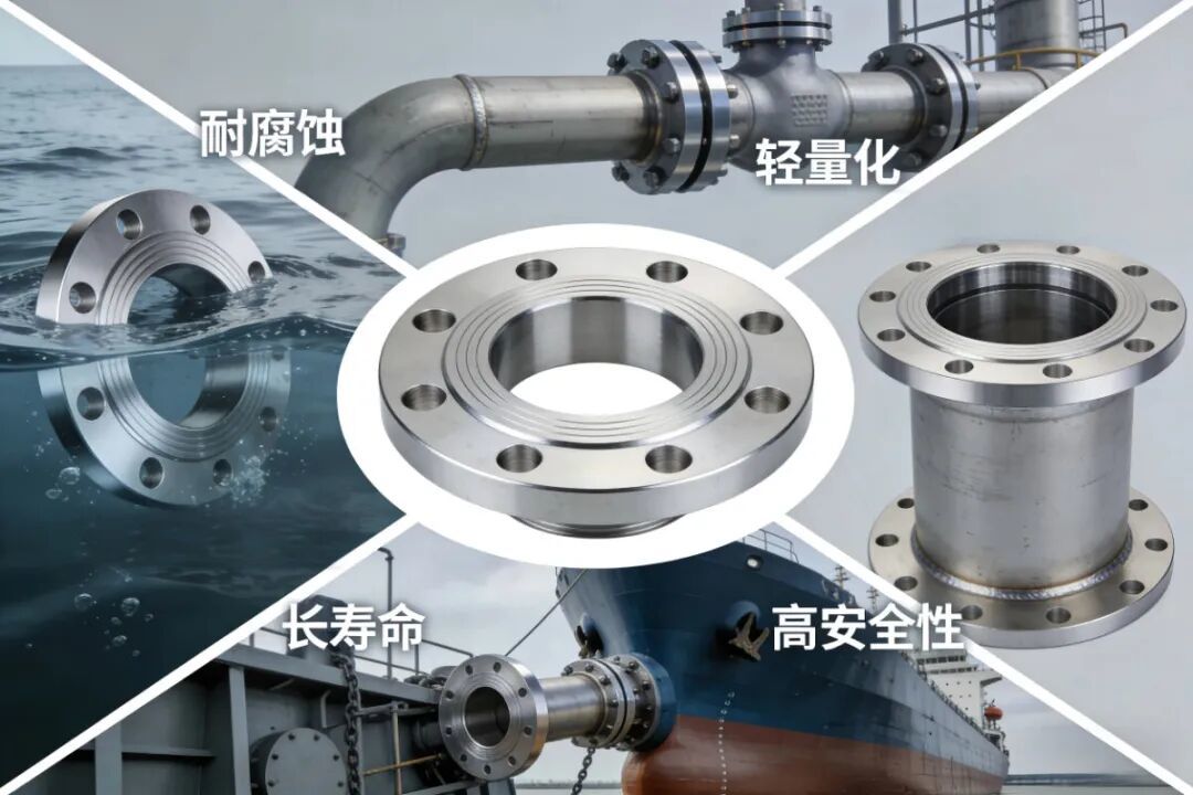 titanium flange
