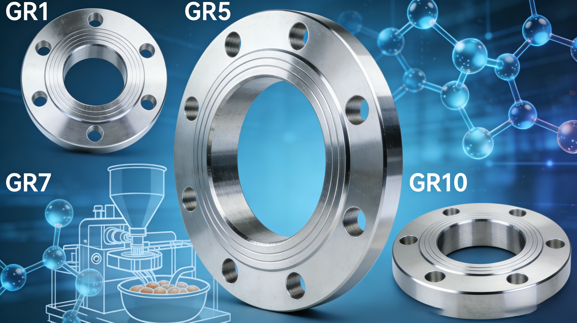 titanium flange