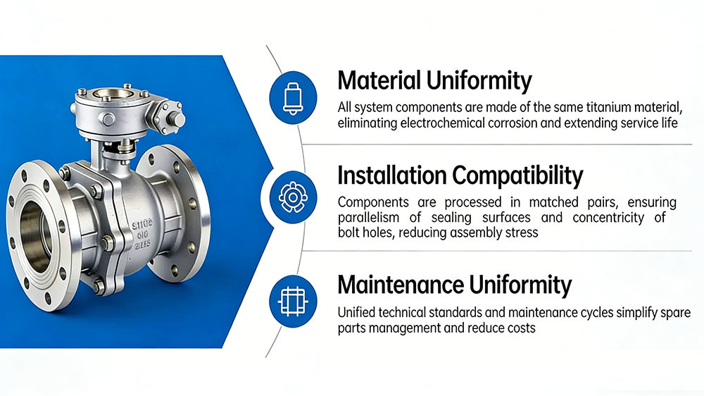 titanium flange