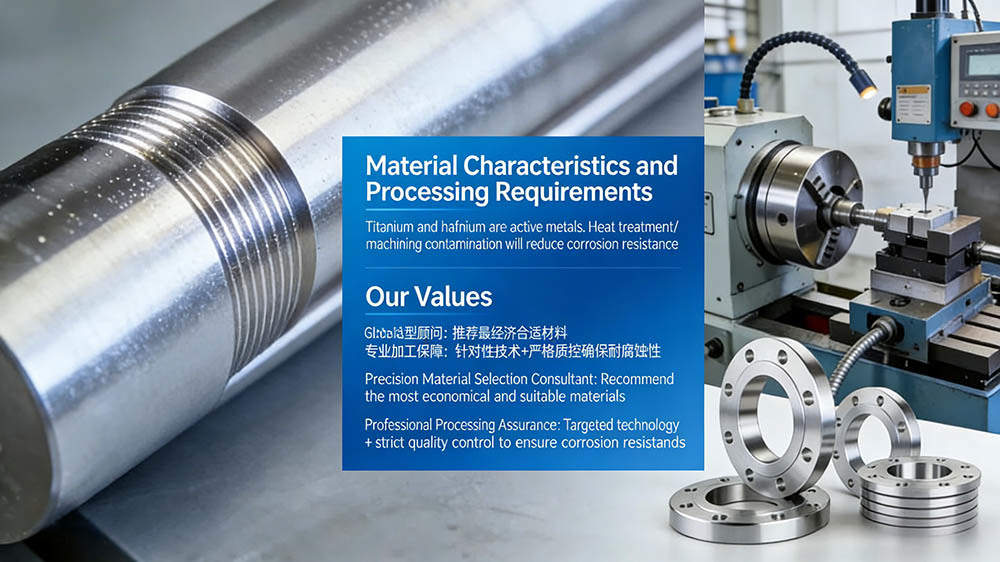 titanium flange