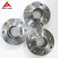 China CNC Machined Titanium Weld Neck Flange Class 300 Gr2 Gr5 Gr7 Gr12 for sale