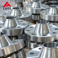 China Gr2 Gr7 Gr12 WN Titanium Reducing Weld Neck Flanges Pipe Fitting 2