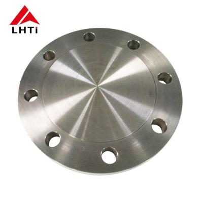 China ANSI/ASME B16.5 Gr2 Titanium Blind Flange with Pressure Rating 0.6~32MPA and Long Service Life for Industrial Use for sale