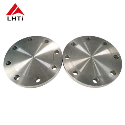 China ASME / ANSI B16.5 B16.49 Grade 2 Titanium Blind Flange PAD Flange DN 250 PN10 for sale