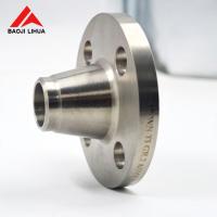 China Polished Slip On Titanium Pipe Flange ASME B16.5 Gr F2 F5 for sale