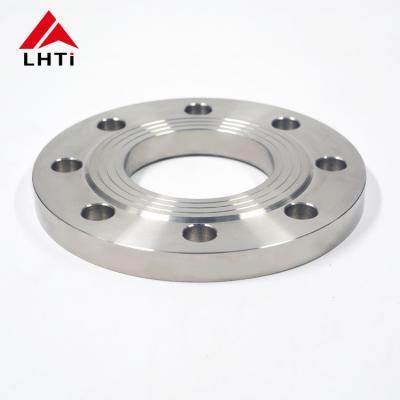 China Gr1 Gr2 Gr5 Gr7 Gr12 Titanium PL Flange For Industrial Pipe Connection for sale
