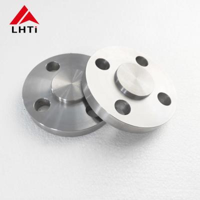 China Class 150 Titanium Alloy Blind Flange with Ultrasonic Testing for Chemical Industry and Boiler Pressure Vessels for sale
