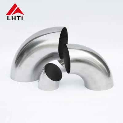 China Short Radius Seamless Titanium Elbow 90 Degree Bends Sch40 1.5D for sale