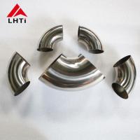 China Titanium bend Elbow price Gr2 TA1 exhaust Titanium bends 45 Degree 90 Degree 180 Degree Titanium Elbow for sale