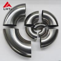 China Titanium bend Elbow price Gr2 TA1 exhaust Titanium bends 45 Degree 90 Degree 180 Degree Titanium Elbow for sale