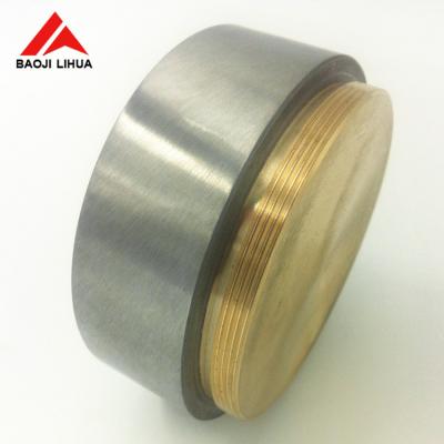 China Round Titanium Alloy Targets / Titanium Sputtering Targets For Coating for sale
