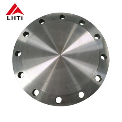 China Gr1 Gr2 Gr5 Gr9 Titanium Blind Flange Industry RF Flanges for sale