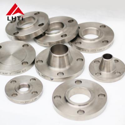 China ASME B16.5 Gr2 Titanium Weld Neck Flange (WNRF) for High-Pressure Piping for sale