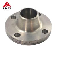 China Froged And CNC Machined Titanium Long Weld Neck Flange Polished Surface ANSI B16.5 for sale