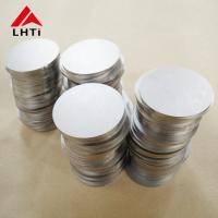 China Round Titanium Disc in Various Diameters and Thicknesses for Industrial for sale