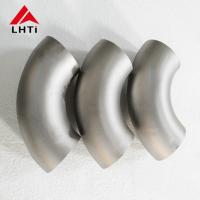China titanium exhaust elbow 120 and 90 and 45 degree ASTM B363 pure titanium elbow use for car and motorcycle retrofit for sale