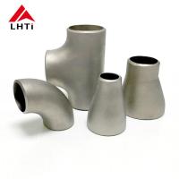 China titanium exhaust elbow 120 and 90 and 45 degree ASTM B363 pure titanium elbow use for car and motorcycle retrofit for sale