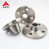 China Forged and CNC Machined Titanium Welding Neck Flange with Gr1-Gr9 Material Options for sale