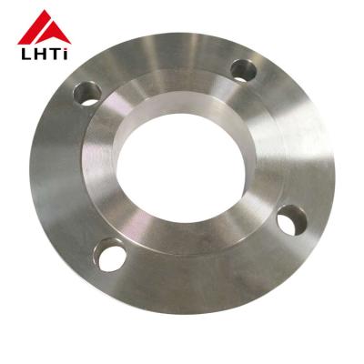 China Polished Gr2 Titanium WN Pipe Flange DN 10 - 2000 ASME B16.5 for sale
